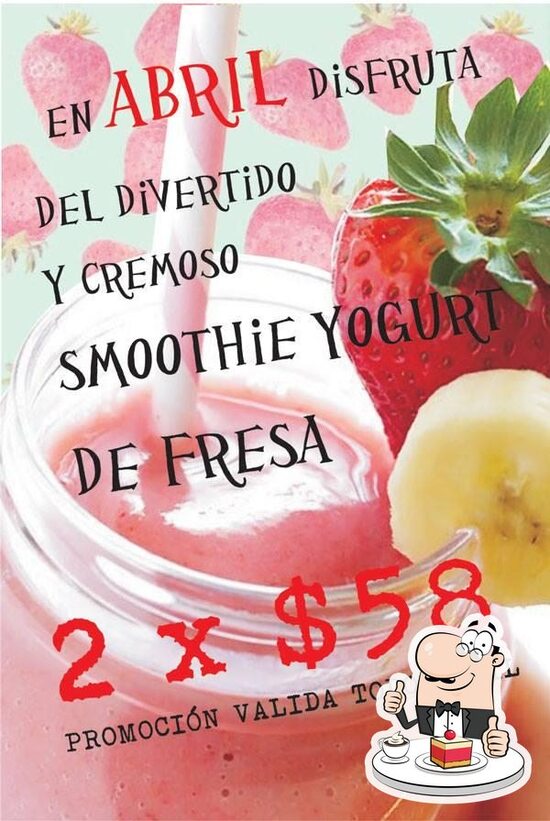 Menu at Abraxas Café, Ciudad Nezahualcóyotl