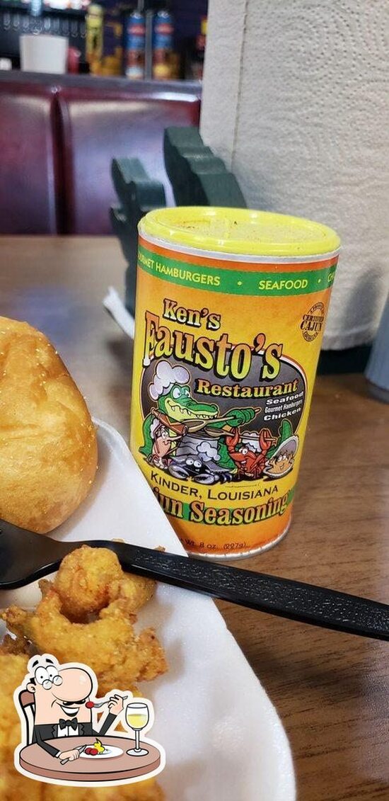 Menu at Fausto's Family Restaurant, Kinder, US-165