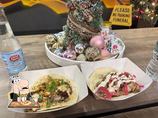 Menu at Hot Taco restaurant, Cromwell