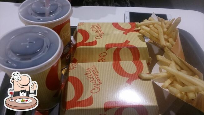 Menu at Quick Burger restaurant, Marrakesh
