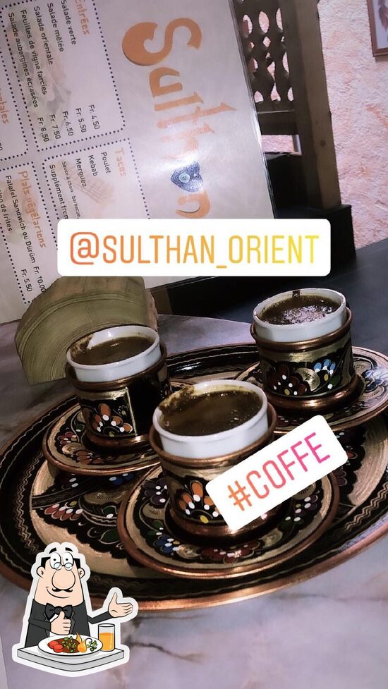 Menu au sulthan orient, Château-d’Œx