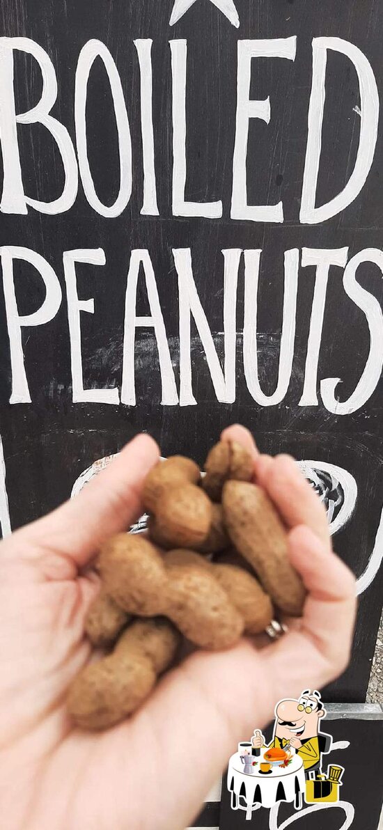 Menu at Peanut Chef Boiled Peanuts pub & bar, Summerton