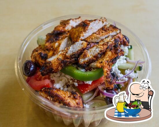 Menu at The Greek Spot restaurant, Ocean Township
