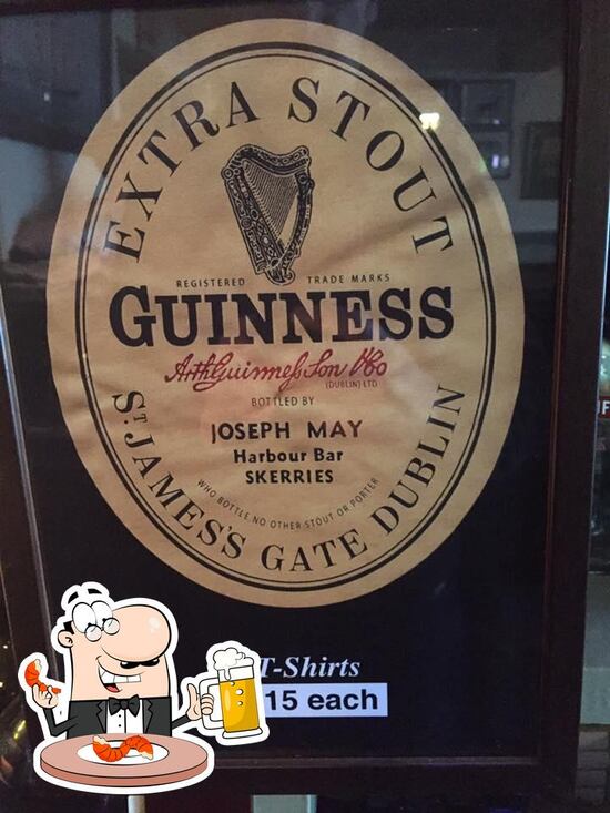 Menu at Joe Mays pub & bar, Skerries