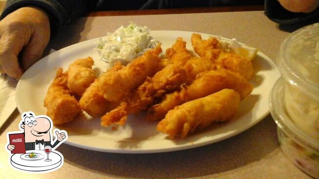 Menu at King Fish & Chips restaurant, Kitchener