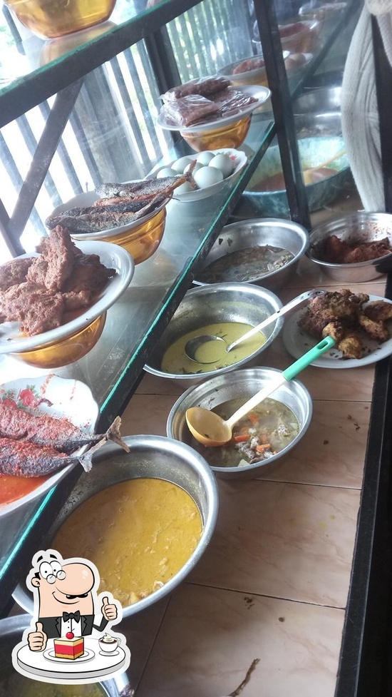 Menu at RM Cahaya Minang restaurant, Sungai Liat, X4JV+M6V