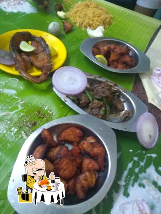 Menu at Selvi Mess, Kalambur, J6F6+8M3 indian oil