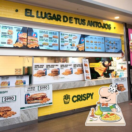Menu at Crispy restaurant, Crucecita