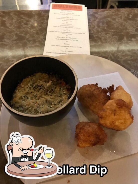 Menu at Kulture restaurant, Houston