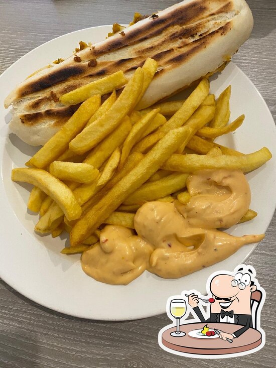 Menu at Lilla Snack restaurant, Genk, Stalenstraat 95