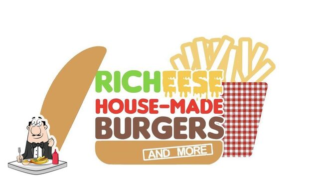 Menu at Richeese Burgers, Sacramento