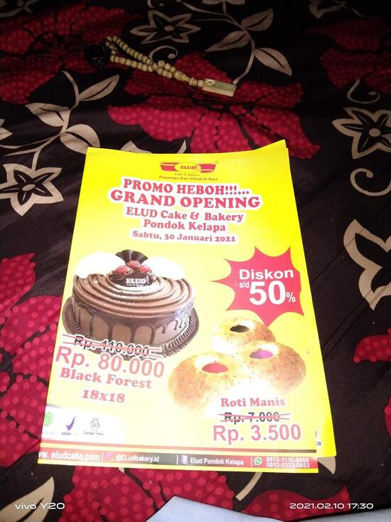 Elud Cake and Bakery pondok kelapa, East Jakarta - Restaurant reviews