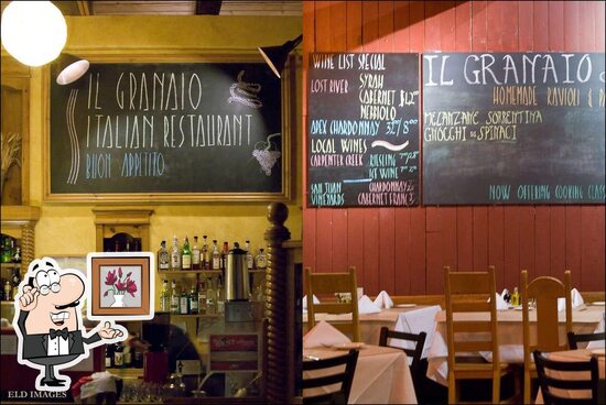 Menu at Il Granaio Authentic Italian Restaurant, Mount Vernon, 100 W ...