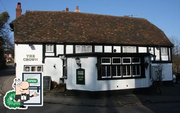 Menu at The Crown, Shoreham, Sevenoaks, Kent pub & bar, Sevenoaks, 84 ...