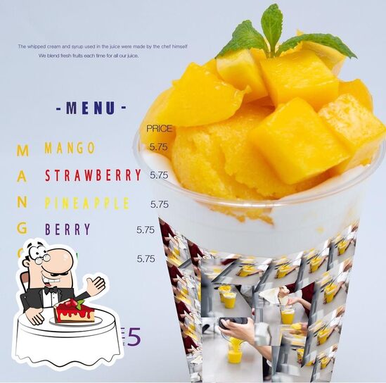 Menu at Red Mango pub & bar, Los Angeles, Weyburn