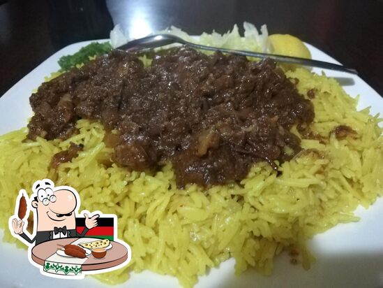Menu at Afghan Natural restaurant, Hamrun