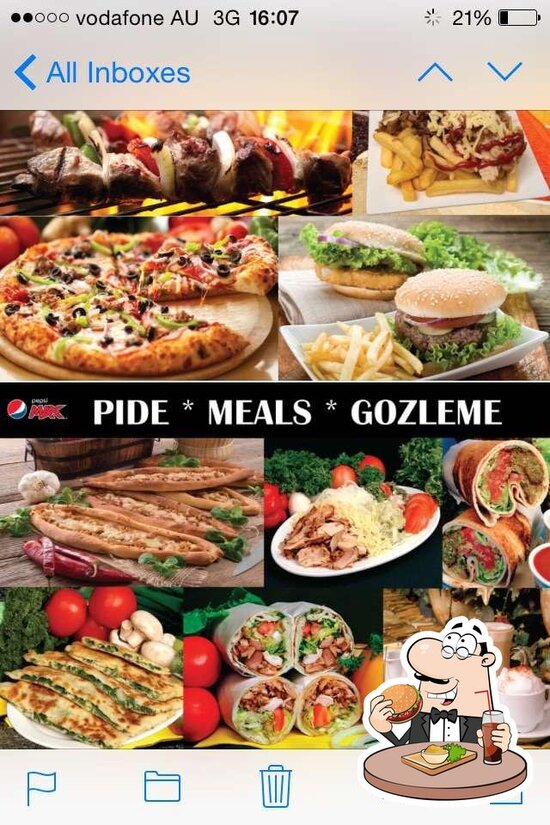 Menu at Darling Kebab and Pizza House pizzeria, Swan View