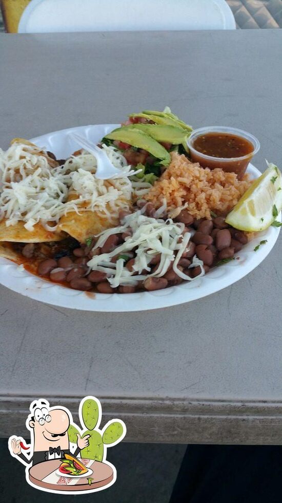 Menu at El Taco Charro restaurant, Fresno
