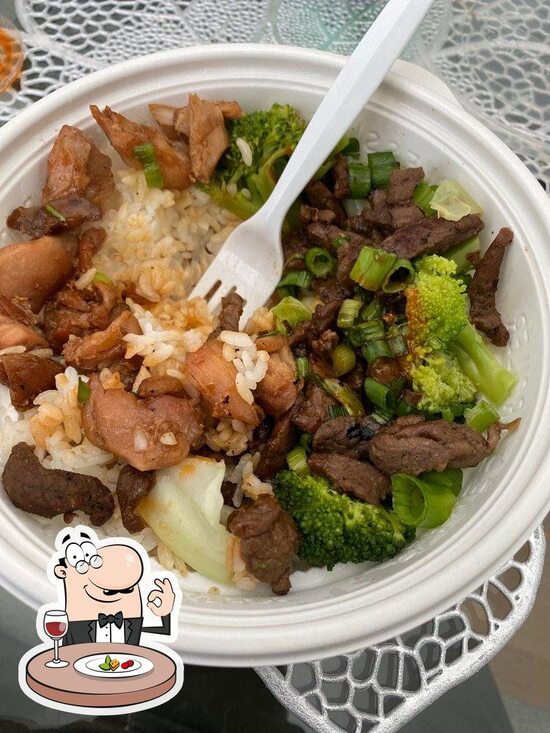 Menu at Flame Broiler fast food, Upland, 110 S Mountain Ave A