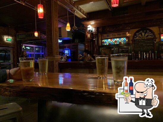 Menu at World Famous Up & Up pub & bar, Bellingham