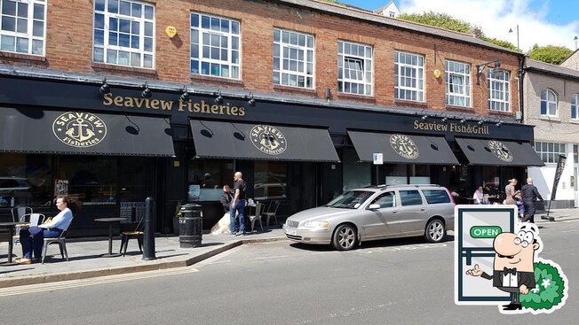 Menu at Seaview Fisheries restaurant, North Shields