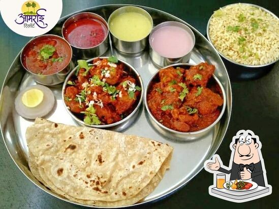 Menu at Amrai Resort, Shendre, Plot No-1&2