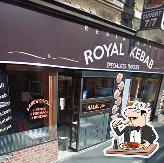 Menu at Royal Kebab fast food, Taverny