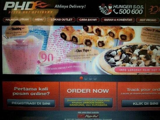 PHD - Pizza Hut Delivery restaurant, South Tangerang, Alam Sutera