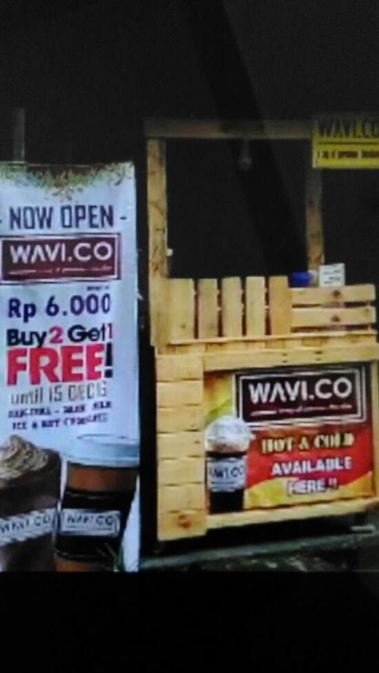 Menu at WAVI.CO cafe, Surakarta