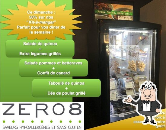 ZERO8, Montréal - Restaurant menu, prices and reviews