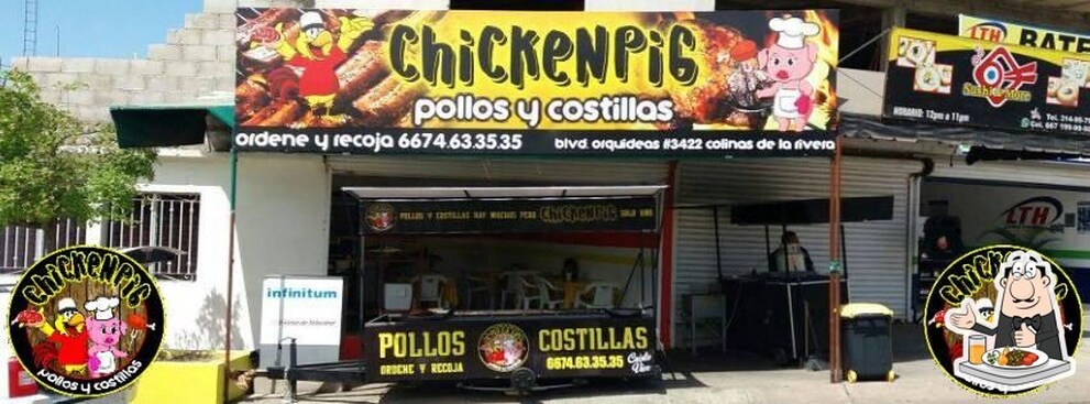 Menu at Chicken Pig: Costillas Y Pollos restaurant, Culiacán