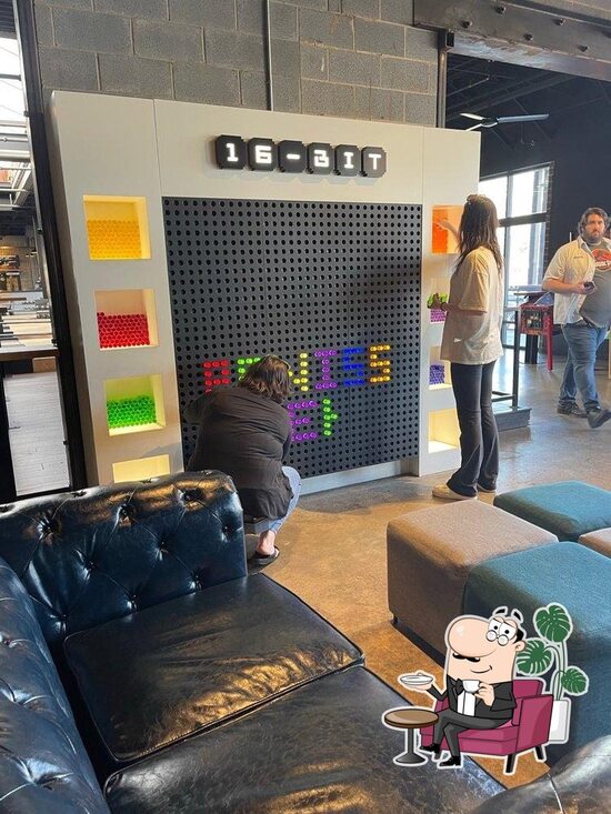 Menu at 16-Bit Bar+Arcade, Charlotte