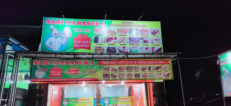 Menu at SARI MANASUKA, Cinyawang