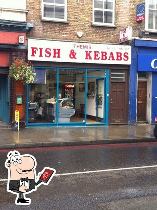 Menu at Themis Fish and Chips fast food, London