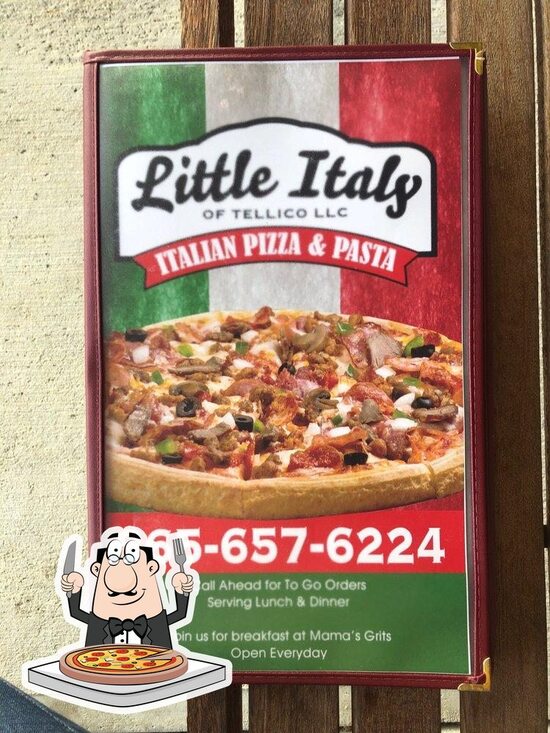 Menu at Little Italy pizzeria, Loudon, 316 Lakeside Plaza