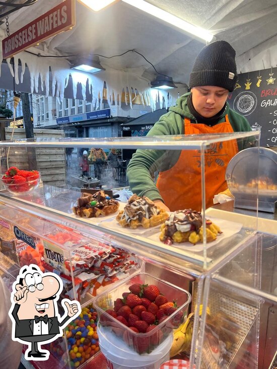 The Smallest Waffle Shop In The World, Anvers - Menu du restaurant ...