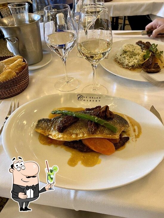 Menu at Le Grand Colbert restaurant, Paris, 2 Rue Vivienne