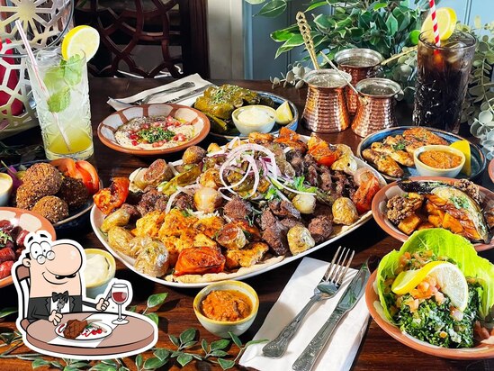 Menu at Babel Grill House Lebanese halal restaurant, London