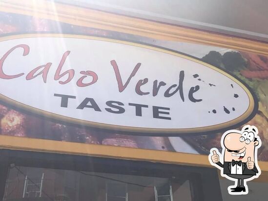 Menu at Cape Verde Taste restaurant, Boston