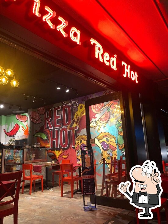 Menu at Pizza Red Hot, Istanbul