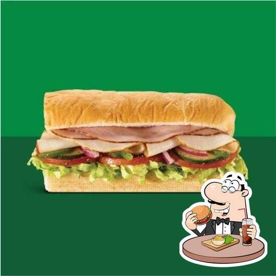 Menu at Subway, Hyderabad, 9CWF+PHG