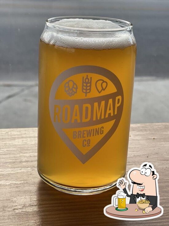Menu at Roadmap Brewing pub & bar, San Antonio