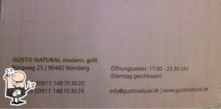 Gusto Natural Steakrestaurant Nurnberg