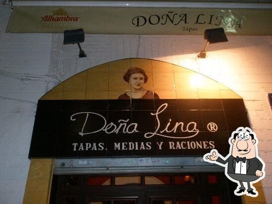 Menu at Doña Lina Tapas pub & bar, Seville, C. Rodrigo Caro