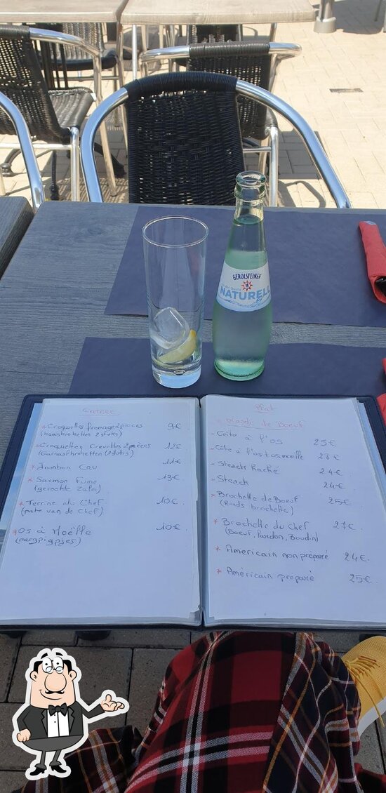 Menu au Le Relais des Dunes, La Panne