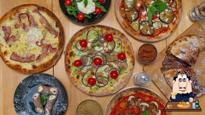 Menu at bob pizza pizzeria, London, A1