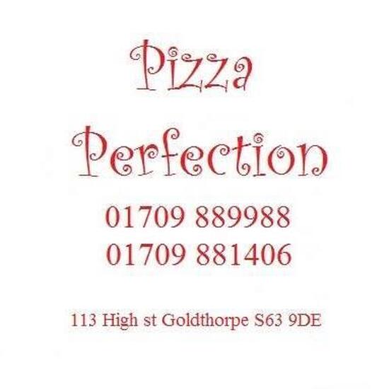 Menu at pizza perfection restaurant, Goldthorpe, 113 High St