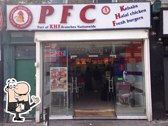 Menu at PFC Original restaurant, London, 21 Blackstock Rd