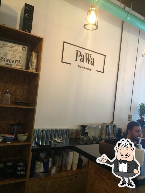 Menu at PaWa cafe, Ciudad López Mateos