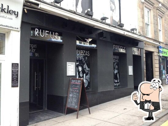 Menu at Rufus T Firefly pub & bar, Glasgow